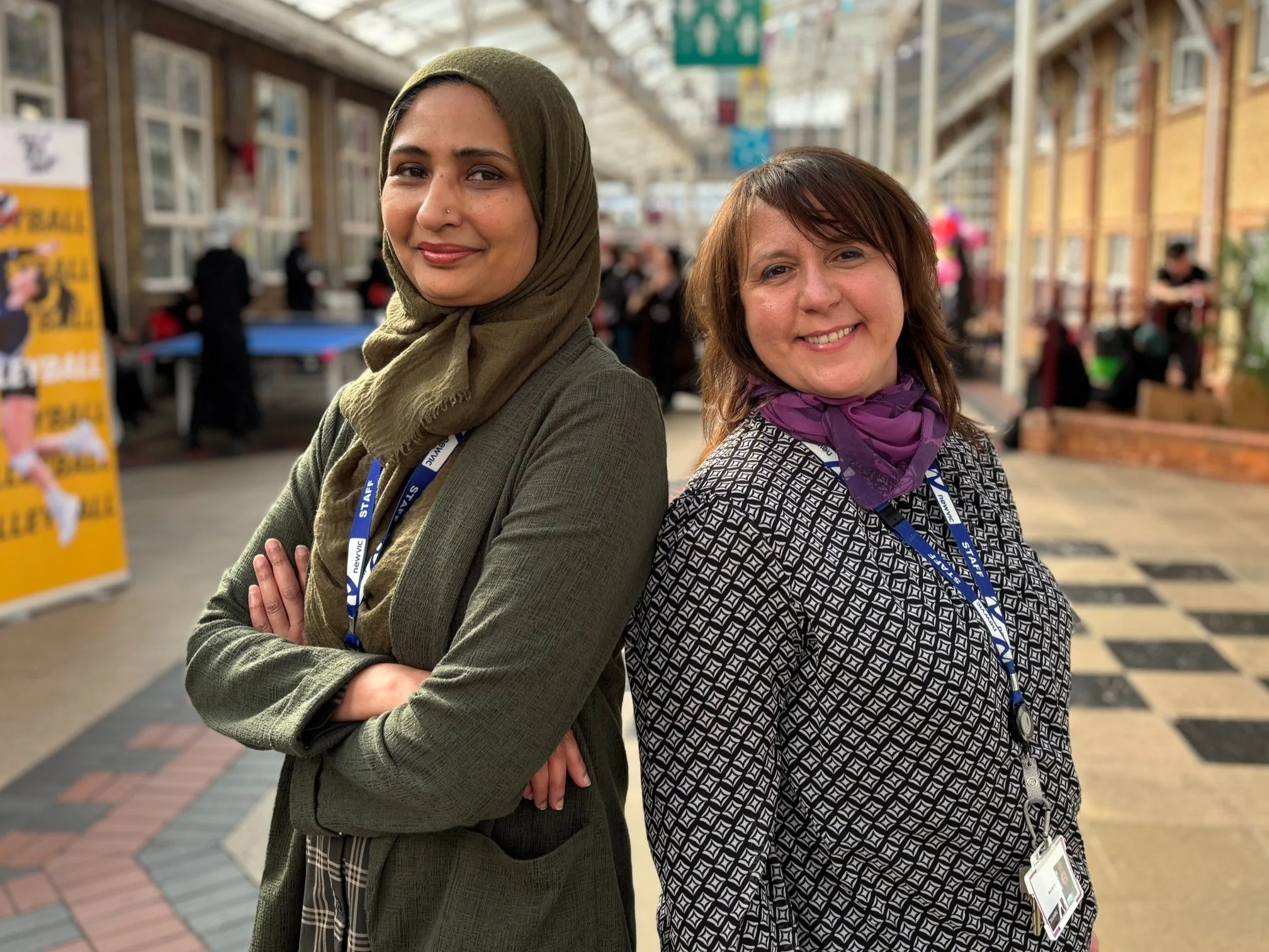 Aurelia Hutu & Zainab Hashmi — Newham Sixth Form College