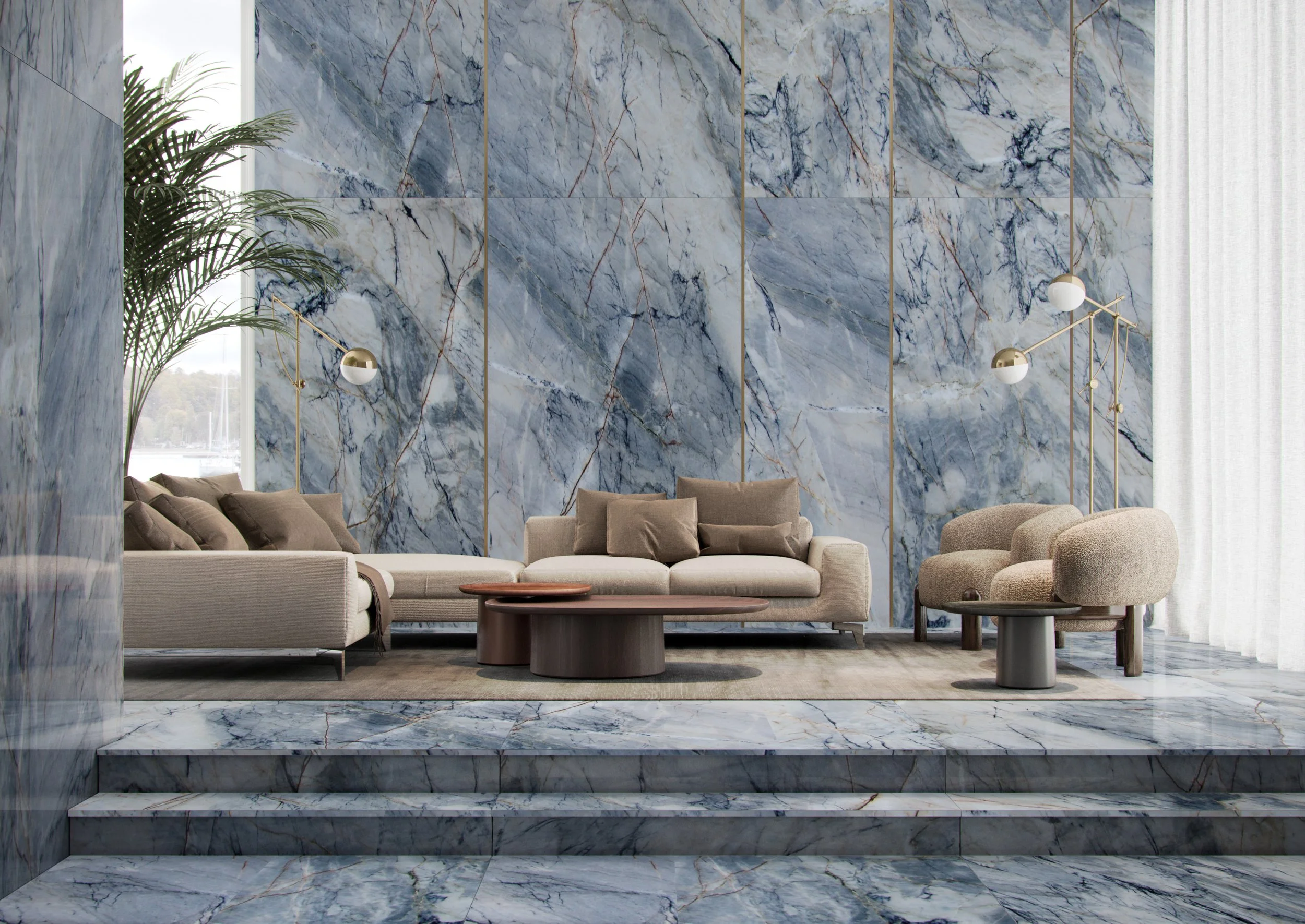 Earth Stone Colours | Ijen Blue