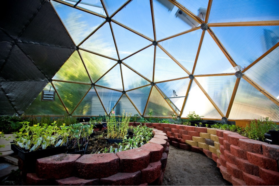 A Dome for Your Home — Arctic Acres - Geodesic Growing Dome Greenhouses
