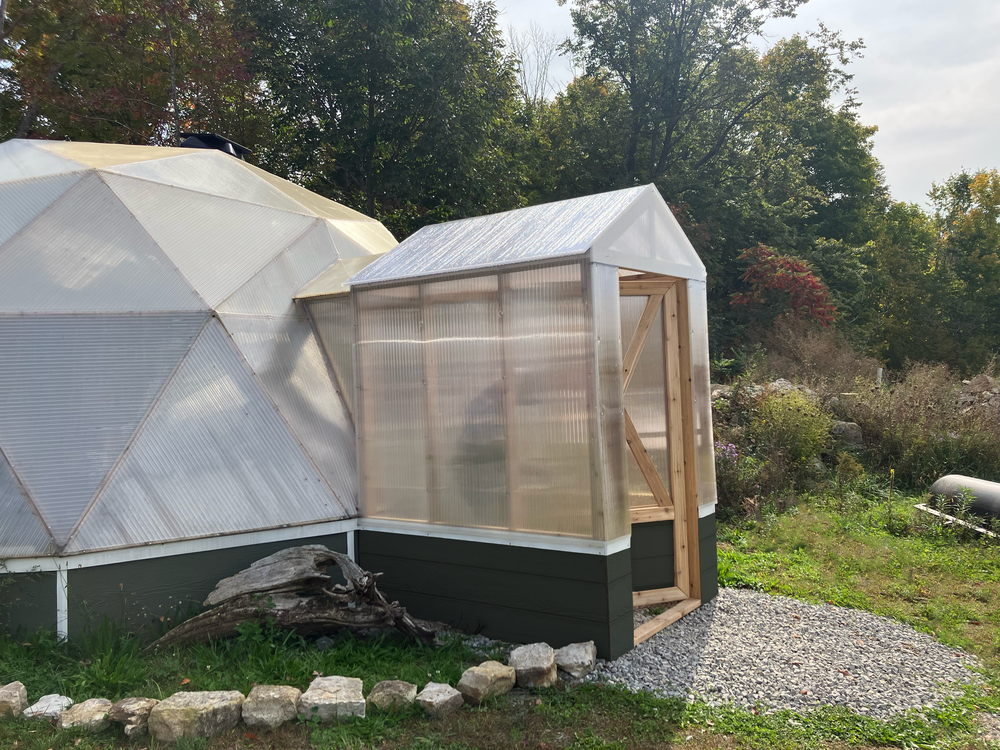 Airlock Upgrade — Arctic Acres - Geodesic Growing Dome Greenhouses