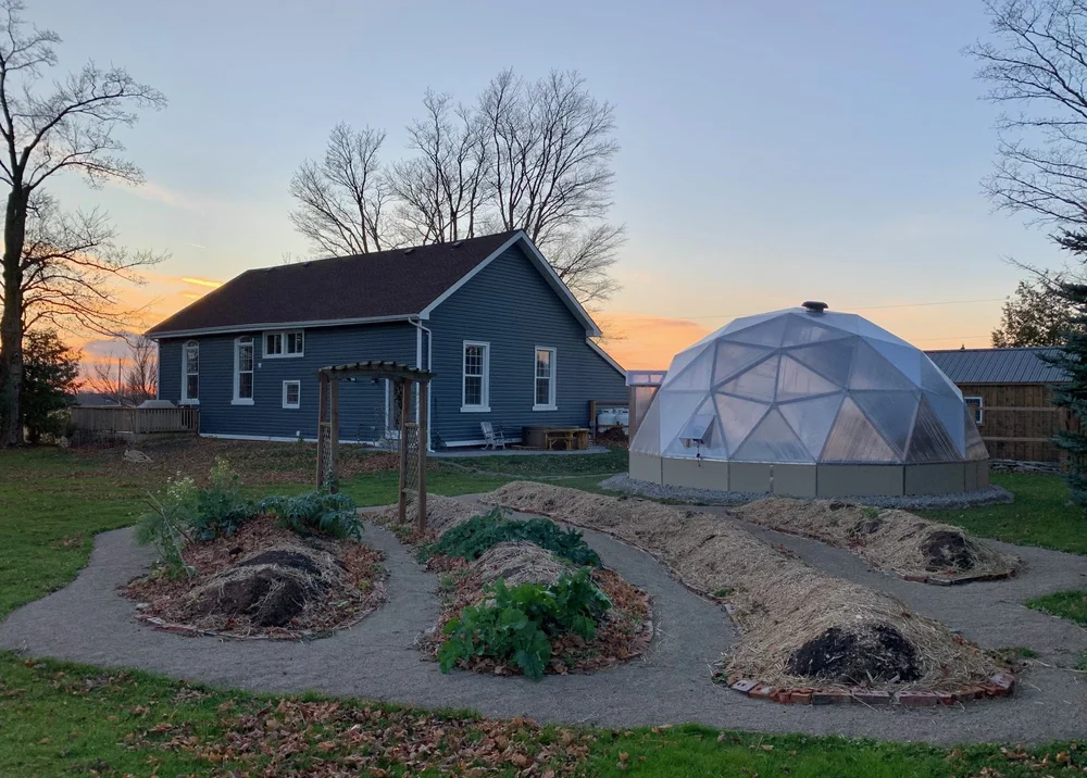 A Dome for Your Home — Arctic Acres - Geodesic Growing Dome Greenhouses