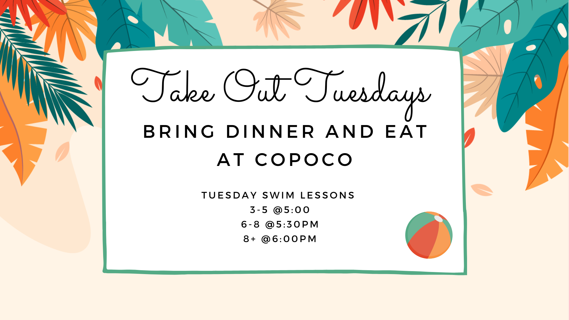 2024 Social Events — COPOCO Pool & Tennis Club