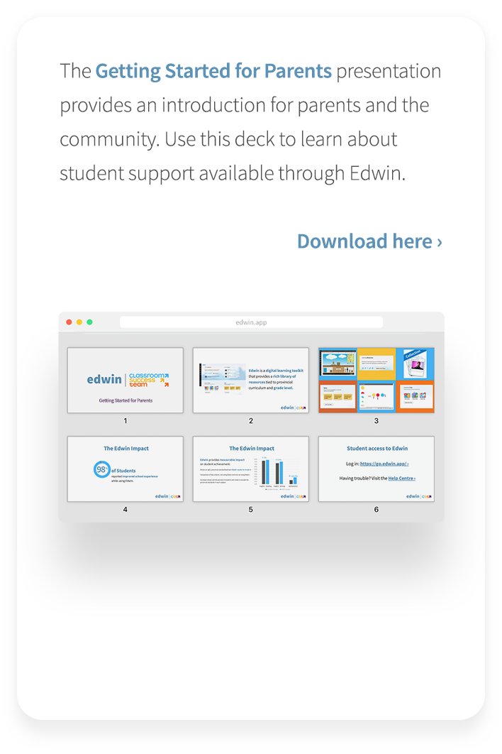 Edwin | Welcome to Edwin