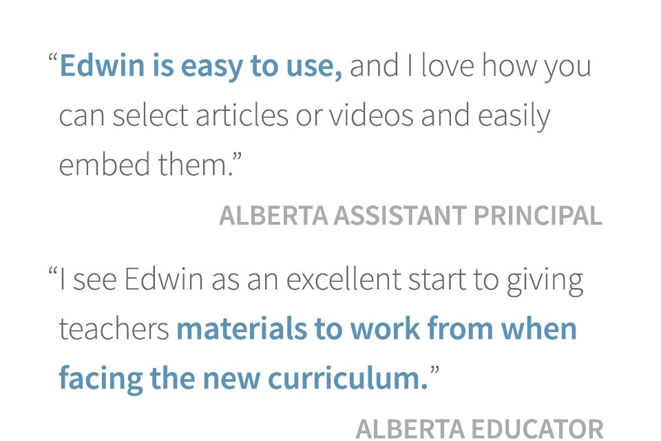 Edwin | Alberta