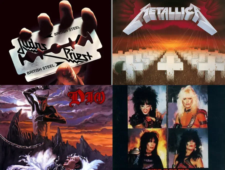 Sell 1980s Heavy Metal Vinyl Records – We Buy Metal LPs in Chicago