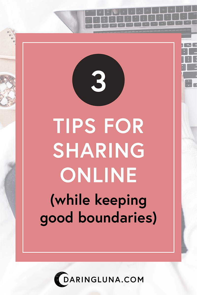 How Much of Myself Should I Share When Creating Online Content? | Web ...