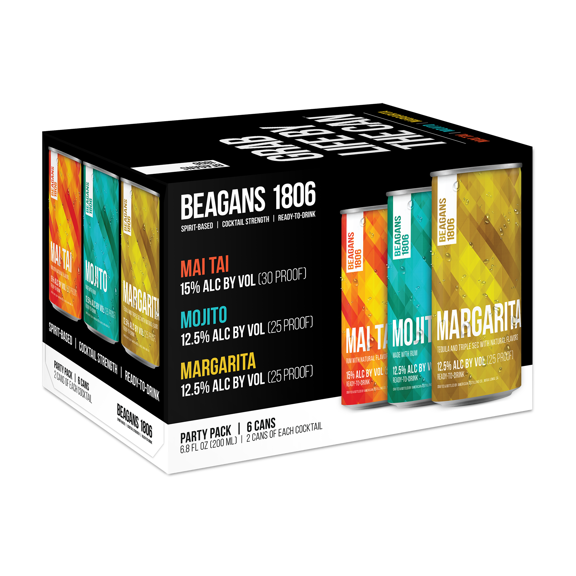 Beagans 1806 Ready to Drink Cocktails