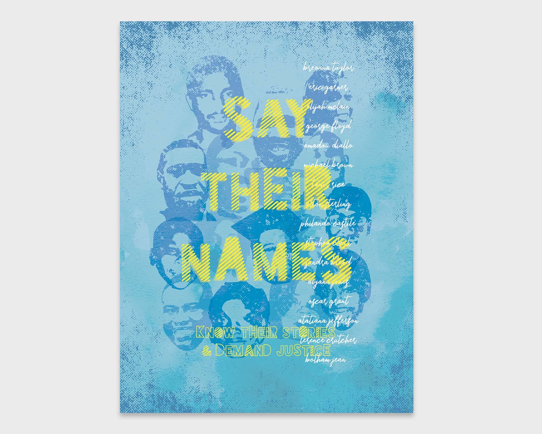 Say Their Names Poster — Kendra Kepple