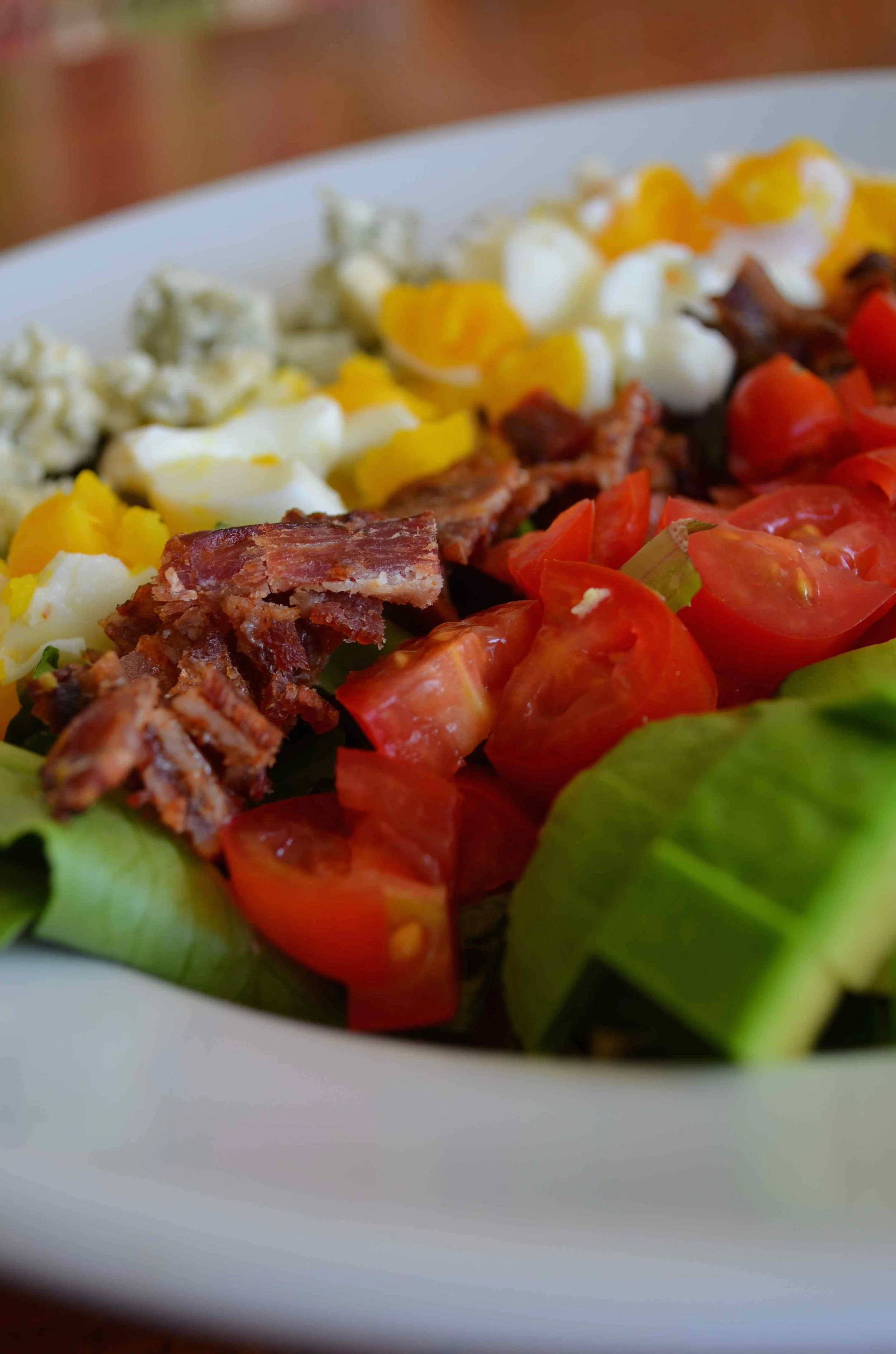 California Cobb With Sweet and Spicy Bacon - From Scratch with Maria ...