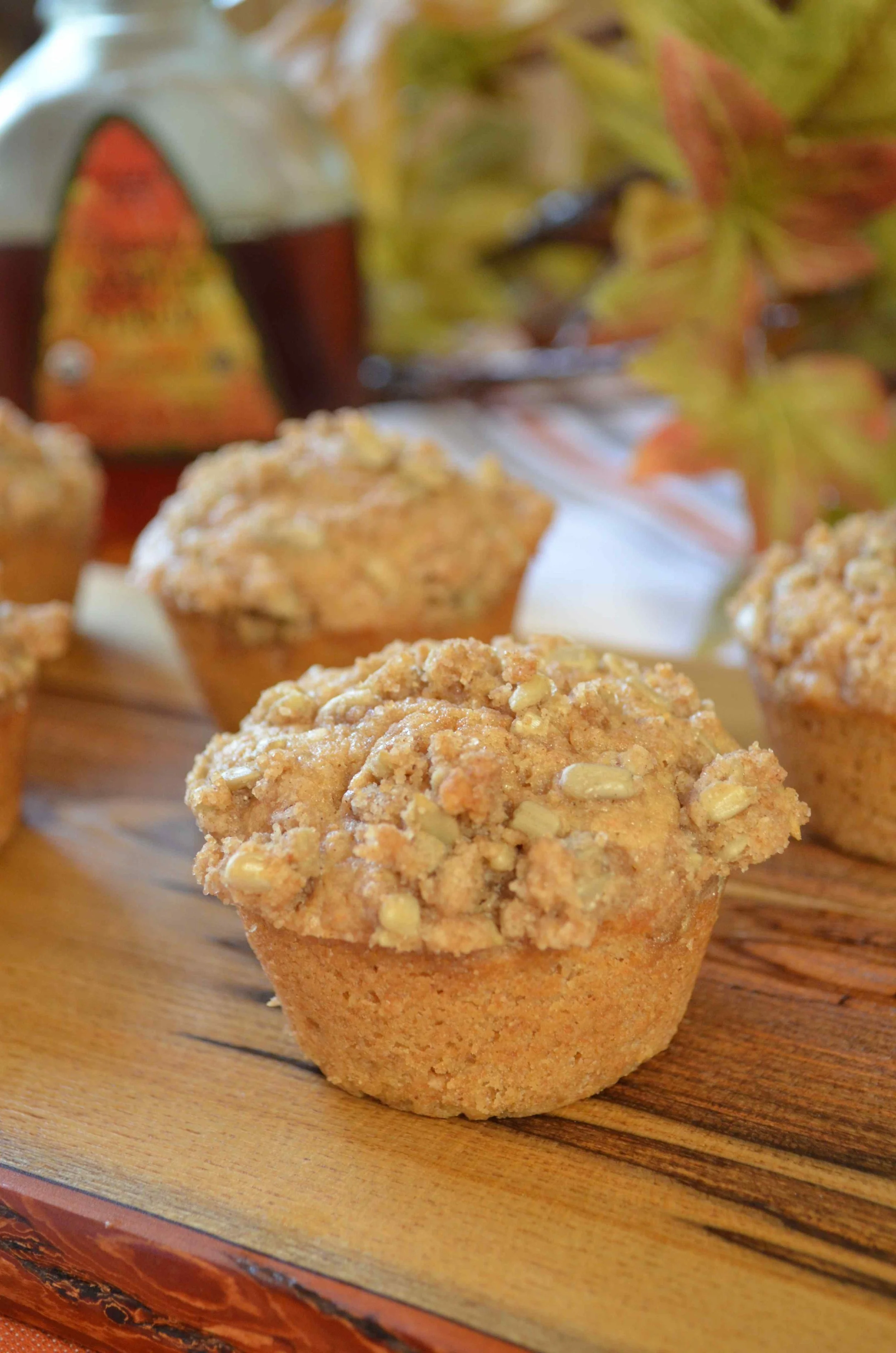 Spiced Maple Muffins with Spiced Crumble - From Scratch with Maria ...