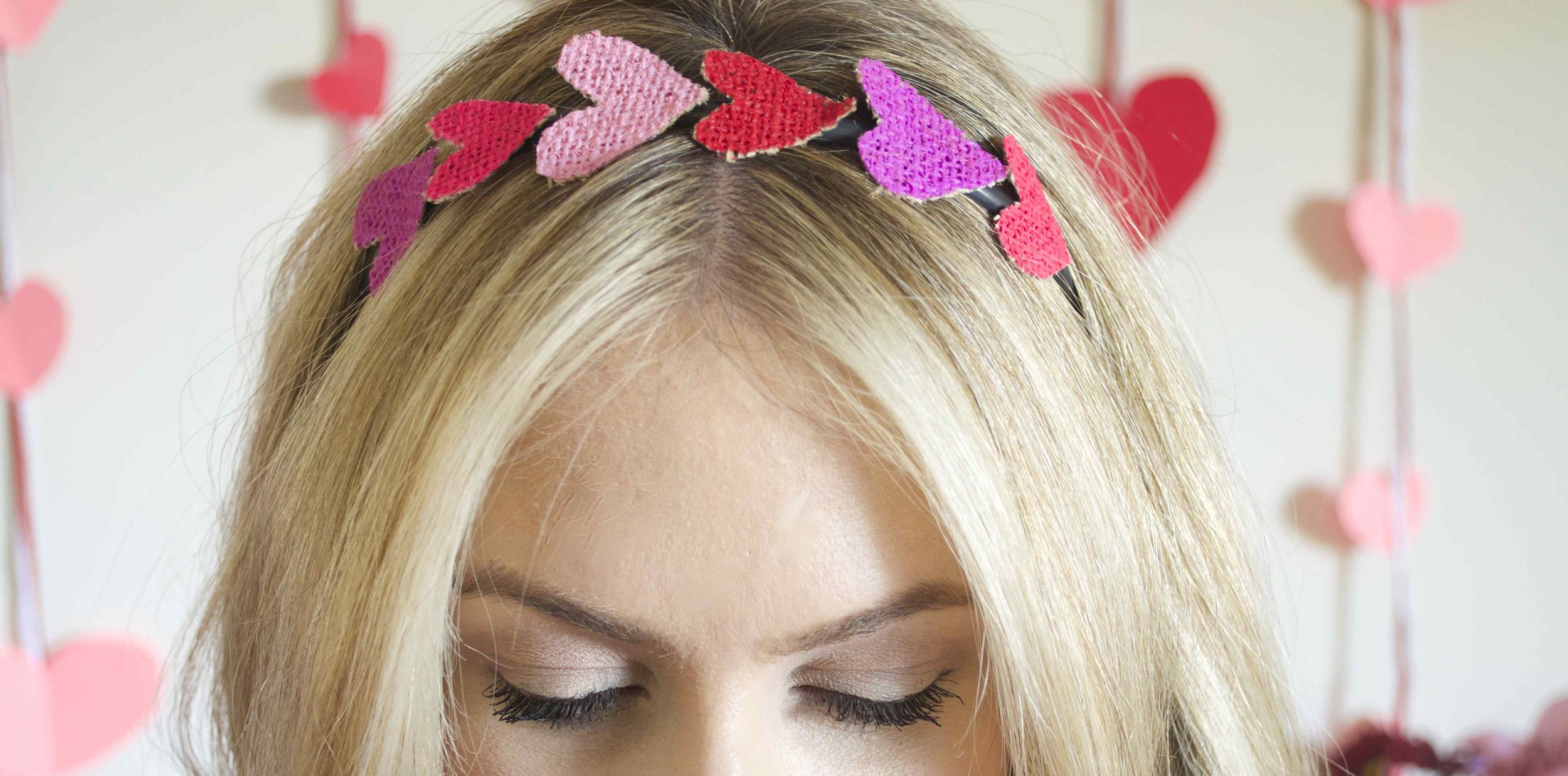 Burlap Heart Headbands - From Scratch with Maria Provenzano