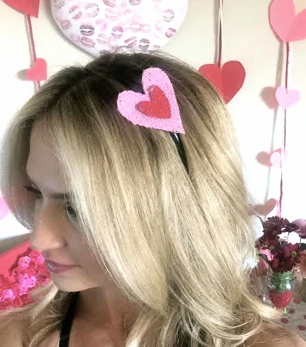 Burlap Heart Headbands - From Scratch with Maria Provenzano