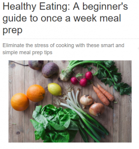 Body+Soul Guest Blog Post | Healthy Eating: A beginner's guide to once ...