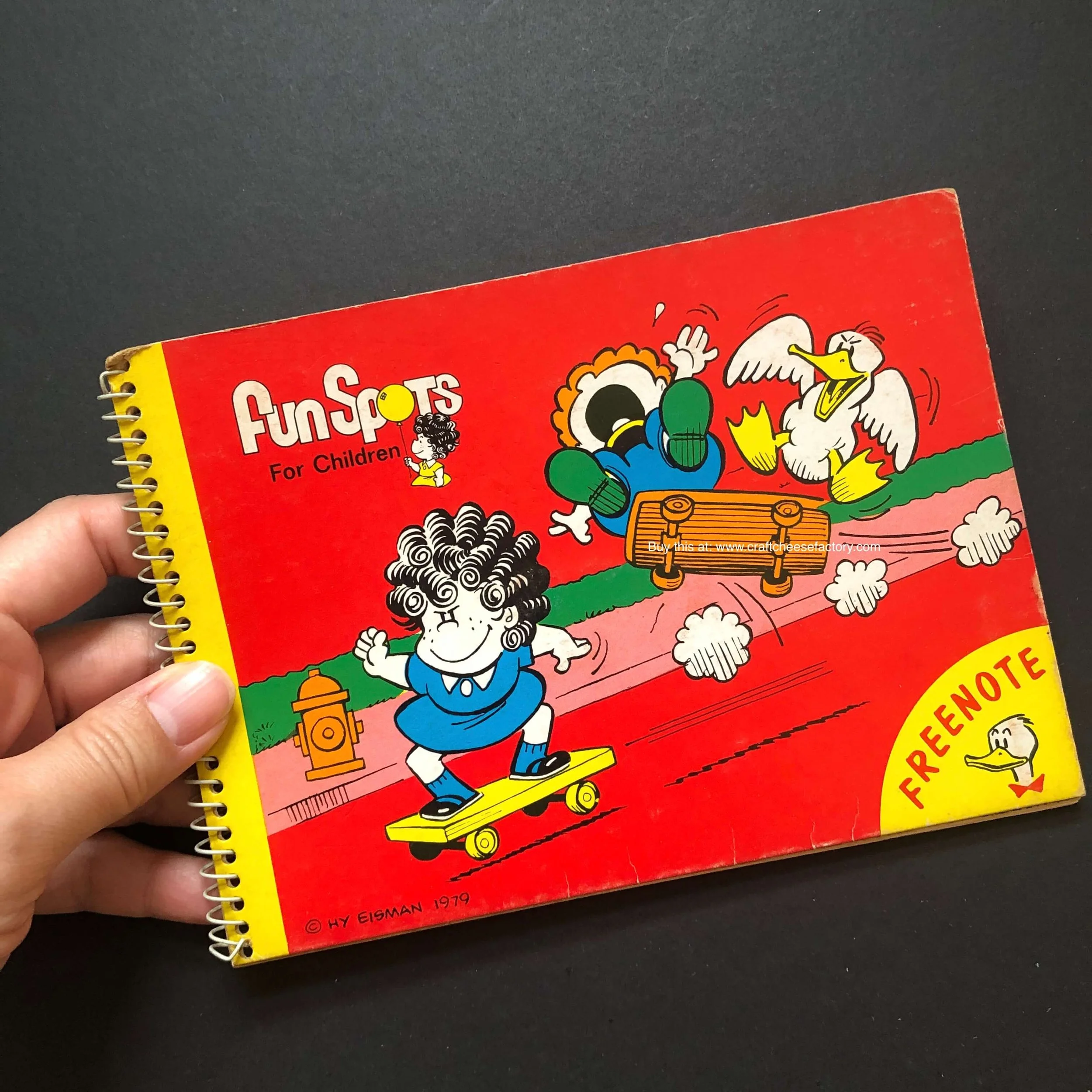 Vintage Japan Kutsuwa Cartoon Notepad Notebook Slider Eraser ...