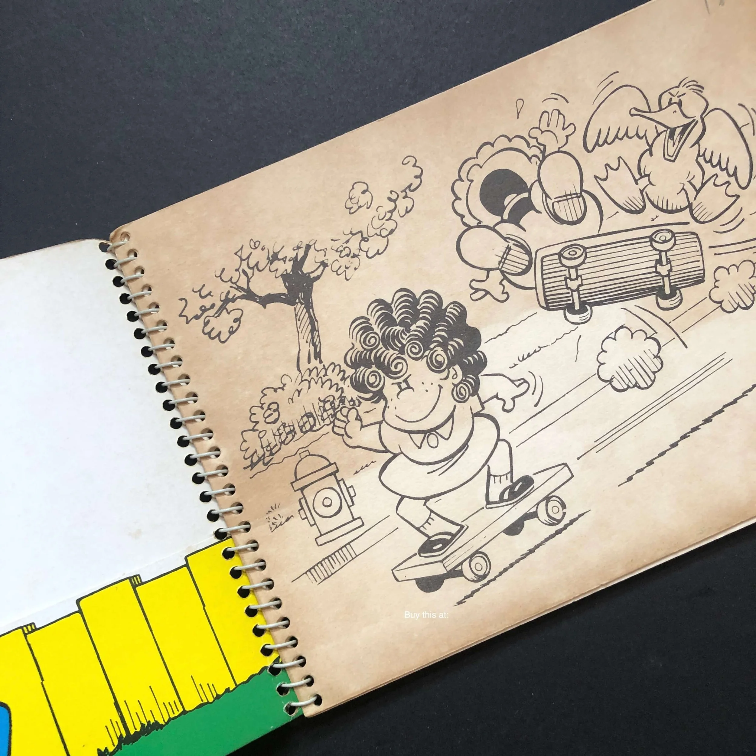 Vintage Japan Kutsuwa Cartoon Notepad Notebook Slider Eraser ...