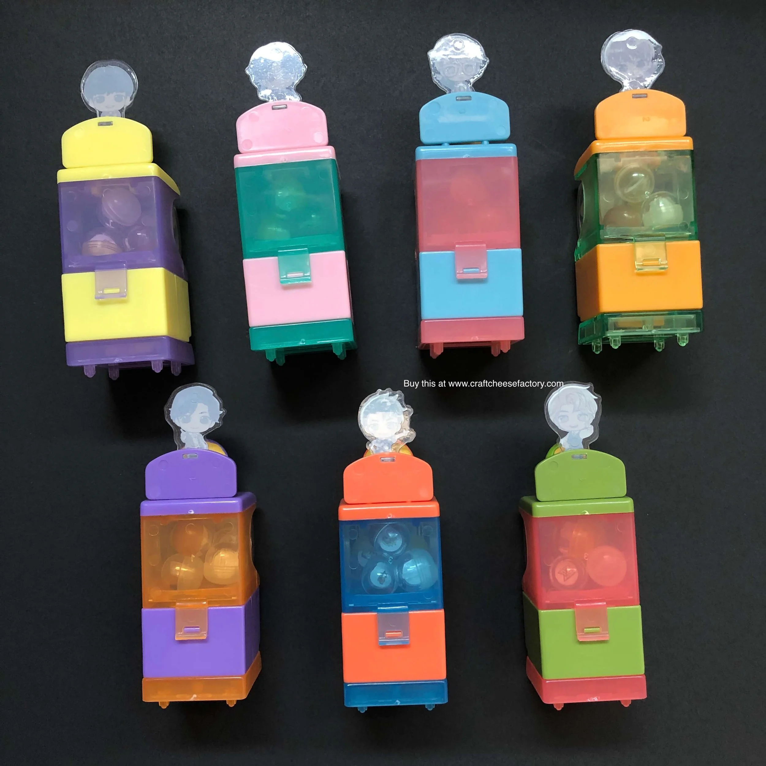 BTS TinyTan Jimin Jungkook miniature toy capsule machine ...
