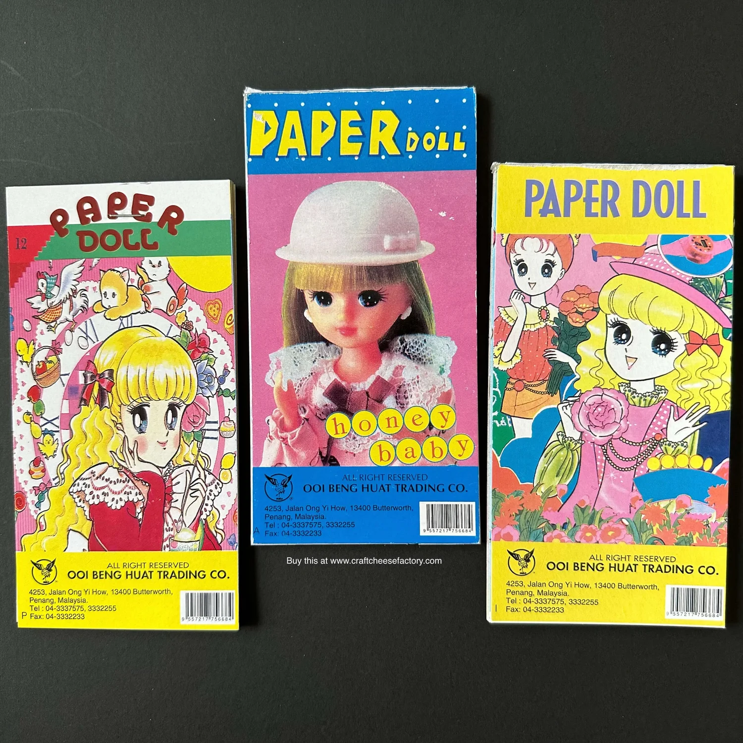Vintage Japanese Paper Dolls