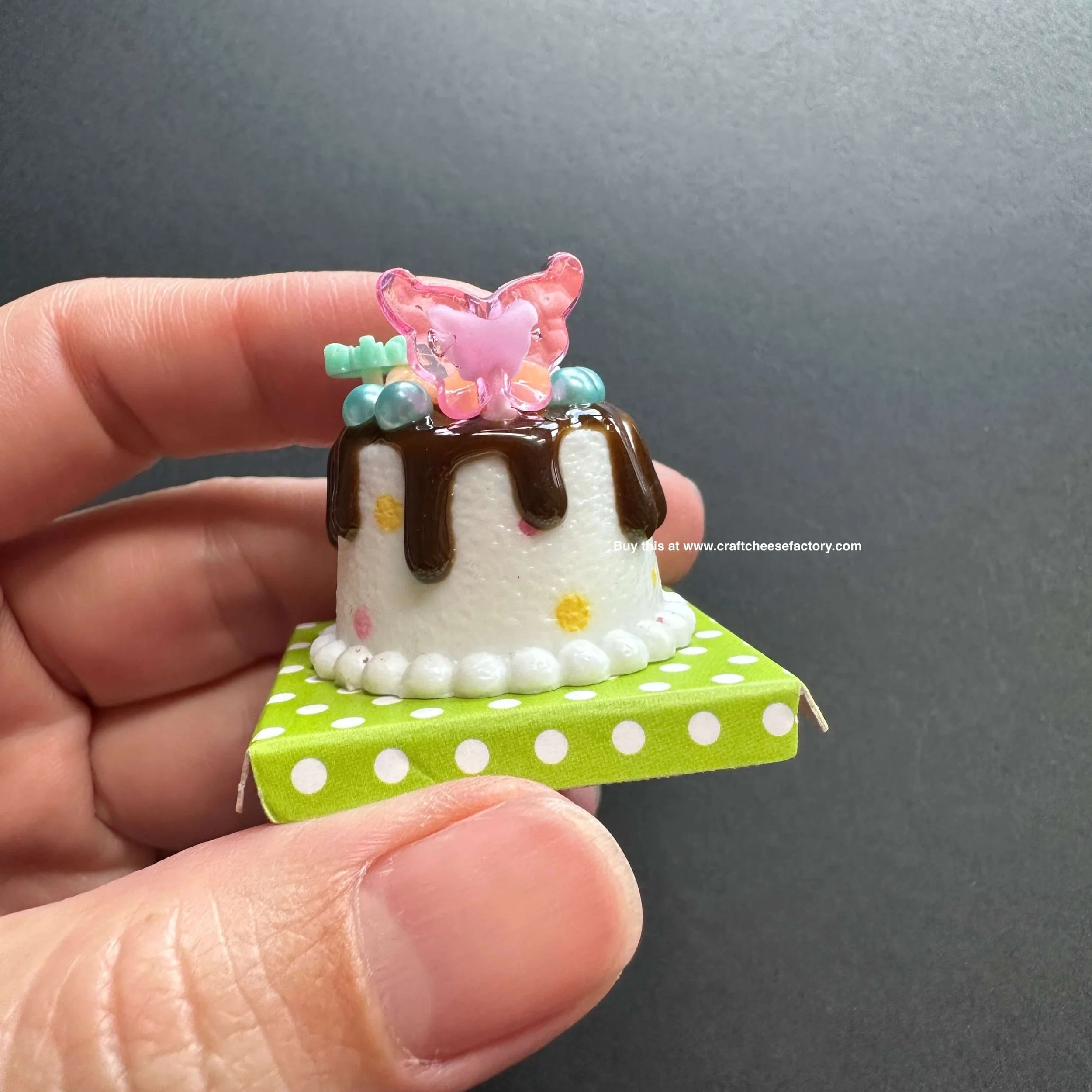 Polymer Clay Charms Cakes