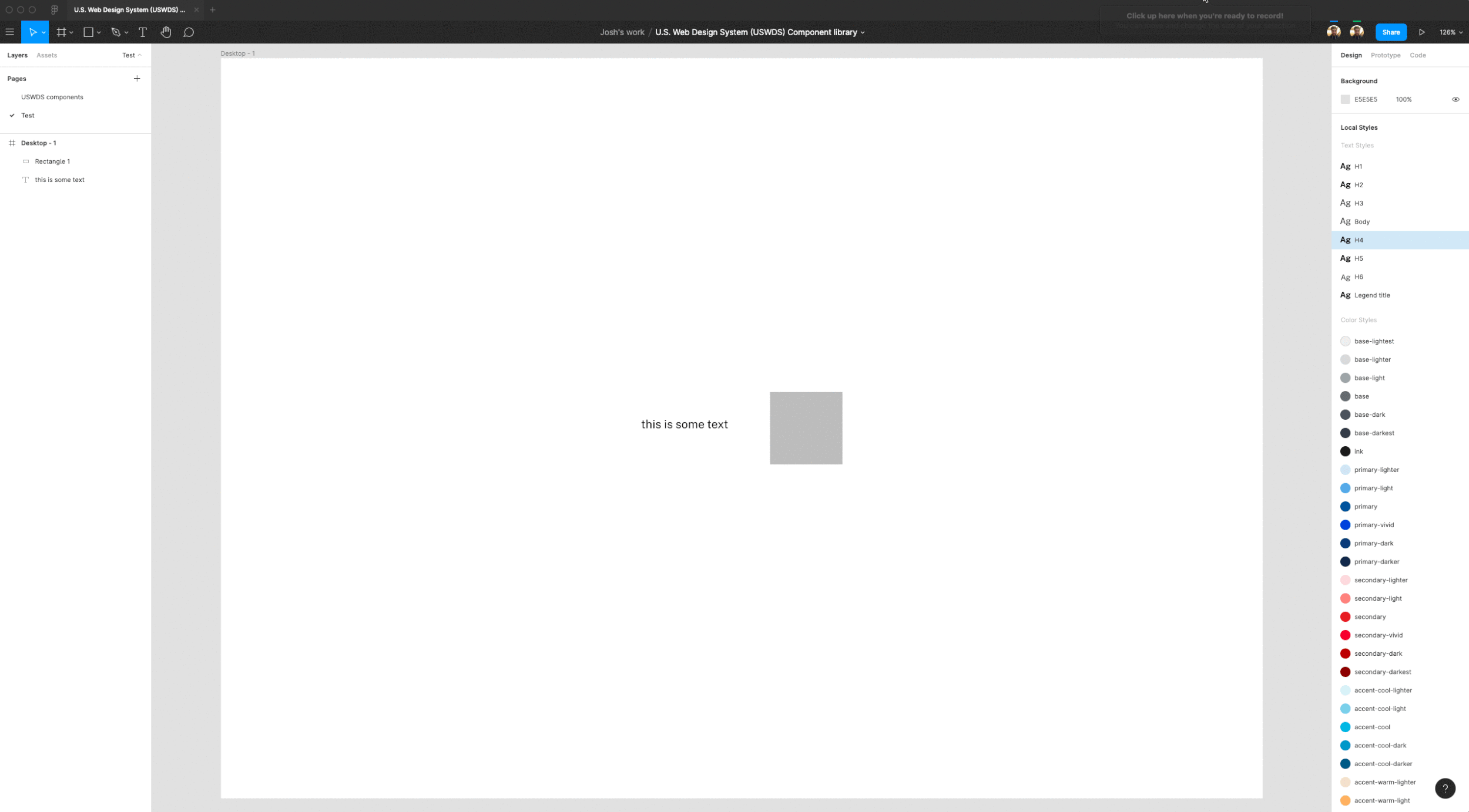 USWDS Figma library — Truss