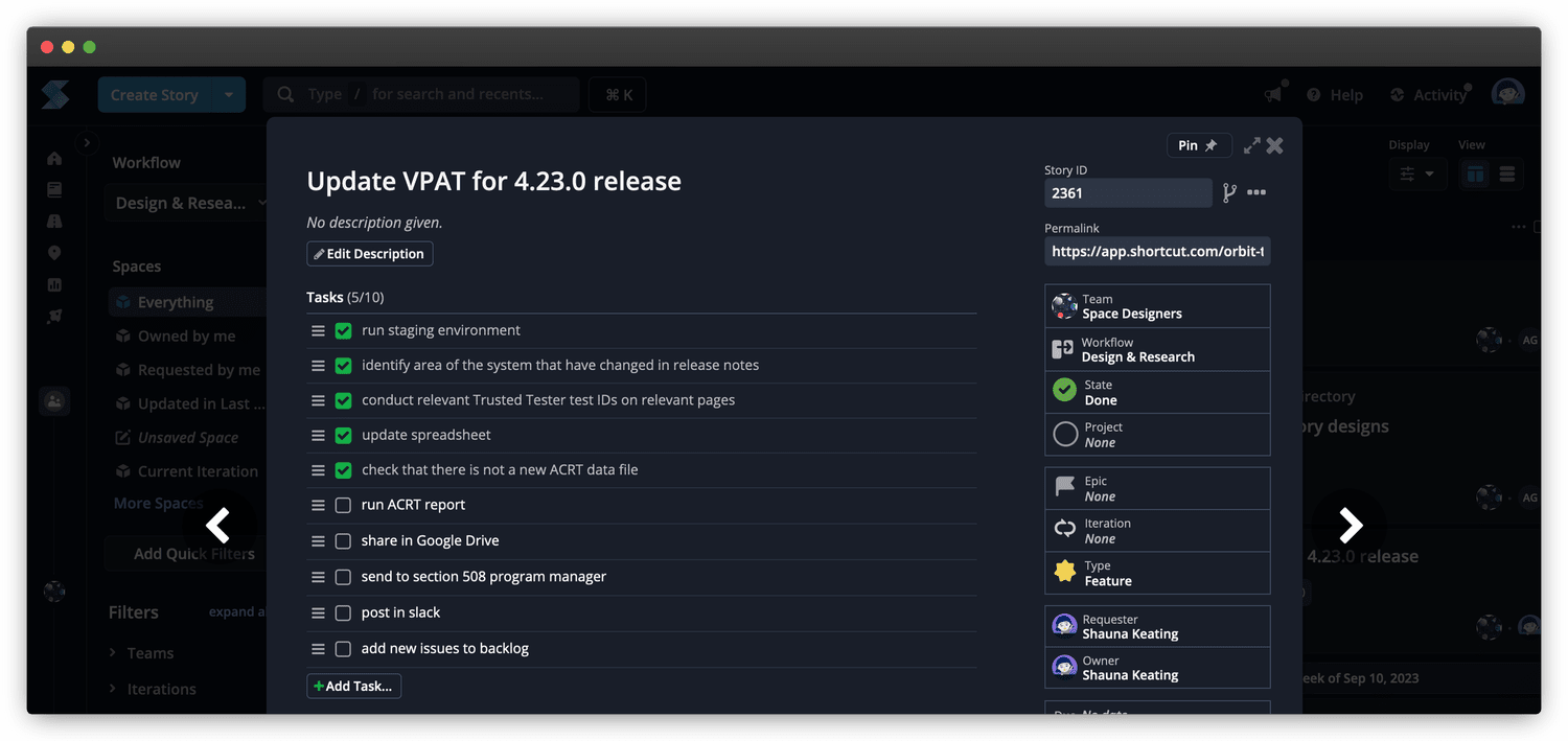 Keeping a VPAT up to date — Truss