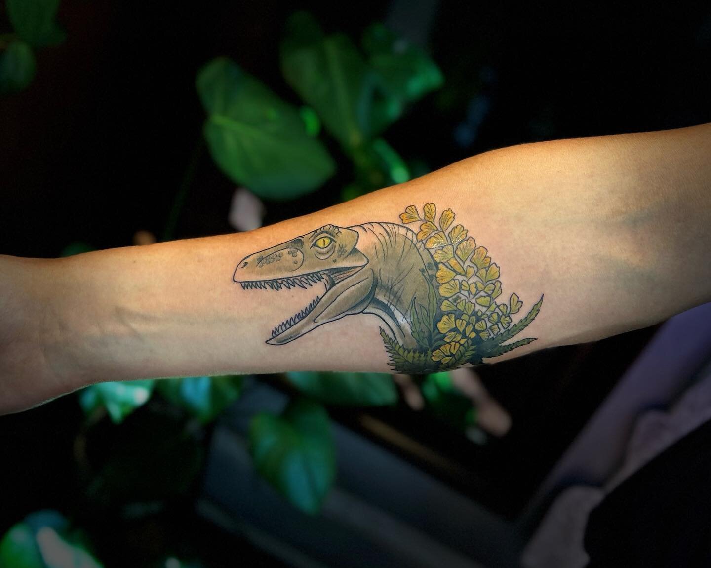 Traditional Raptor Tattoo