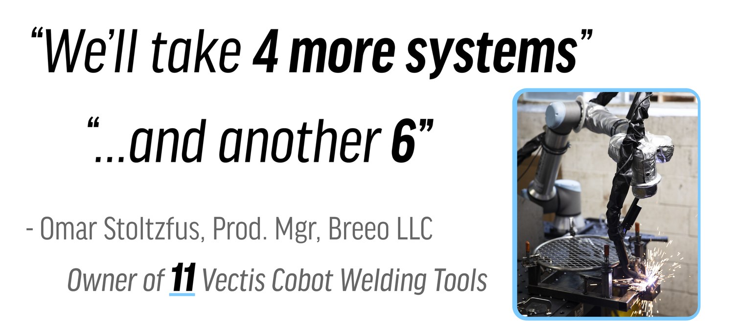 Vectis Automation - Cobot Welding & Plasma Cutting Tools
