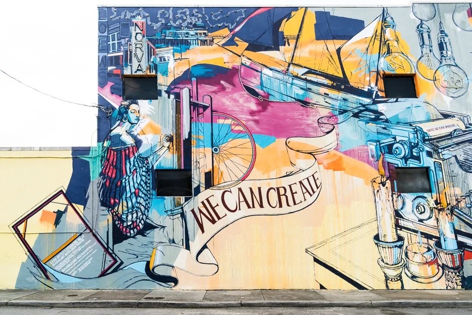 Murals in the NEON District | Norfolk Photography — Jennifer Carr