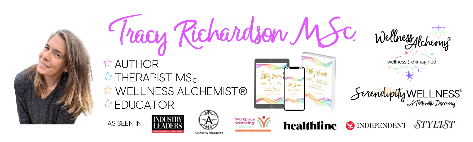 Tracy Richardson~ Therapist MSc. Wellness Alchemist®, Speaker and ...