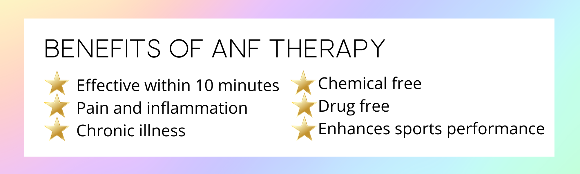 Amino Neuro Frequency (ANF) Therapy at Serendipity Wellness® with Tracy Richardson MSc ...