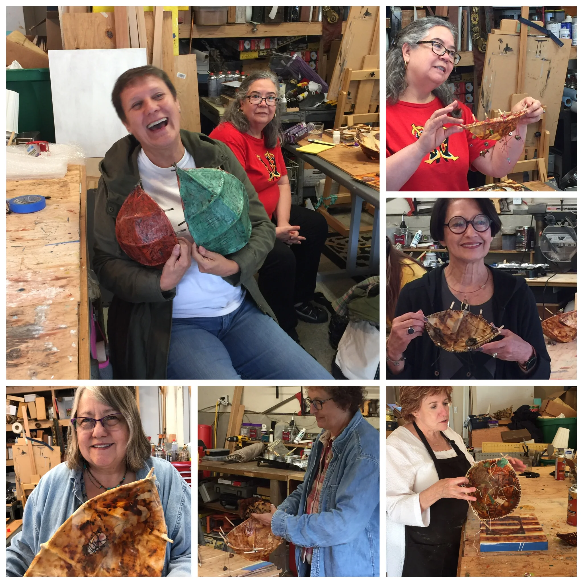 RUSTY VESSELS WITH SHANNON WEBER AND PAM NICHOLS — Bellissima Art Escapes