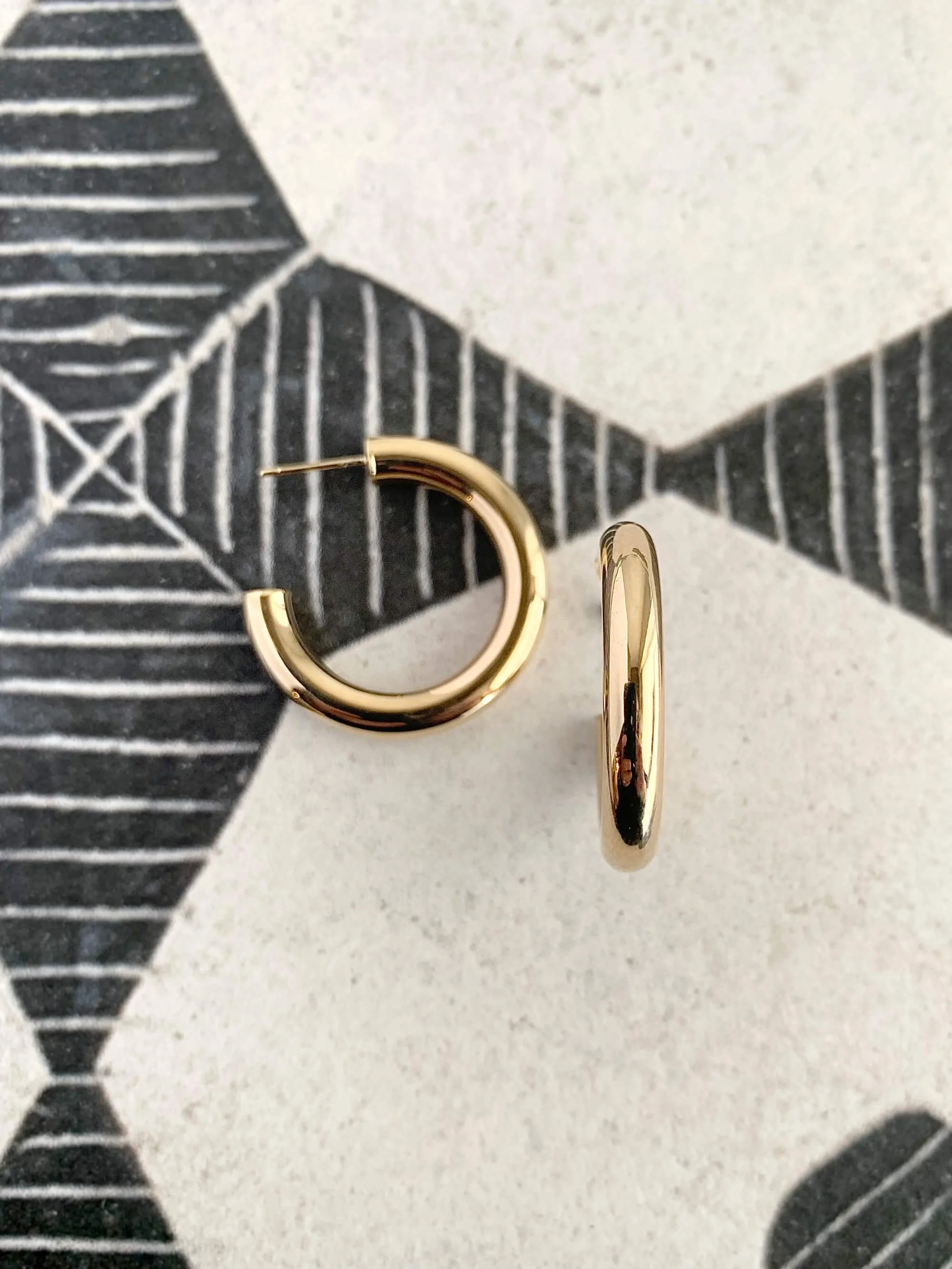 Gold Hoops — Ooh! Aah! Jewelry