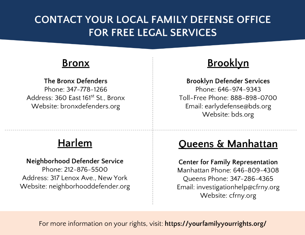 Know Your Rights — JMACforFamilies