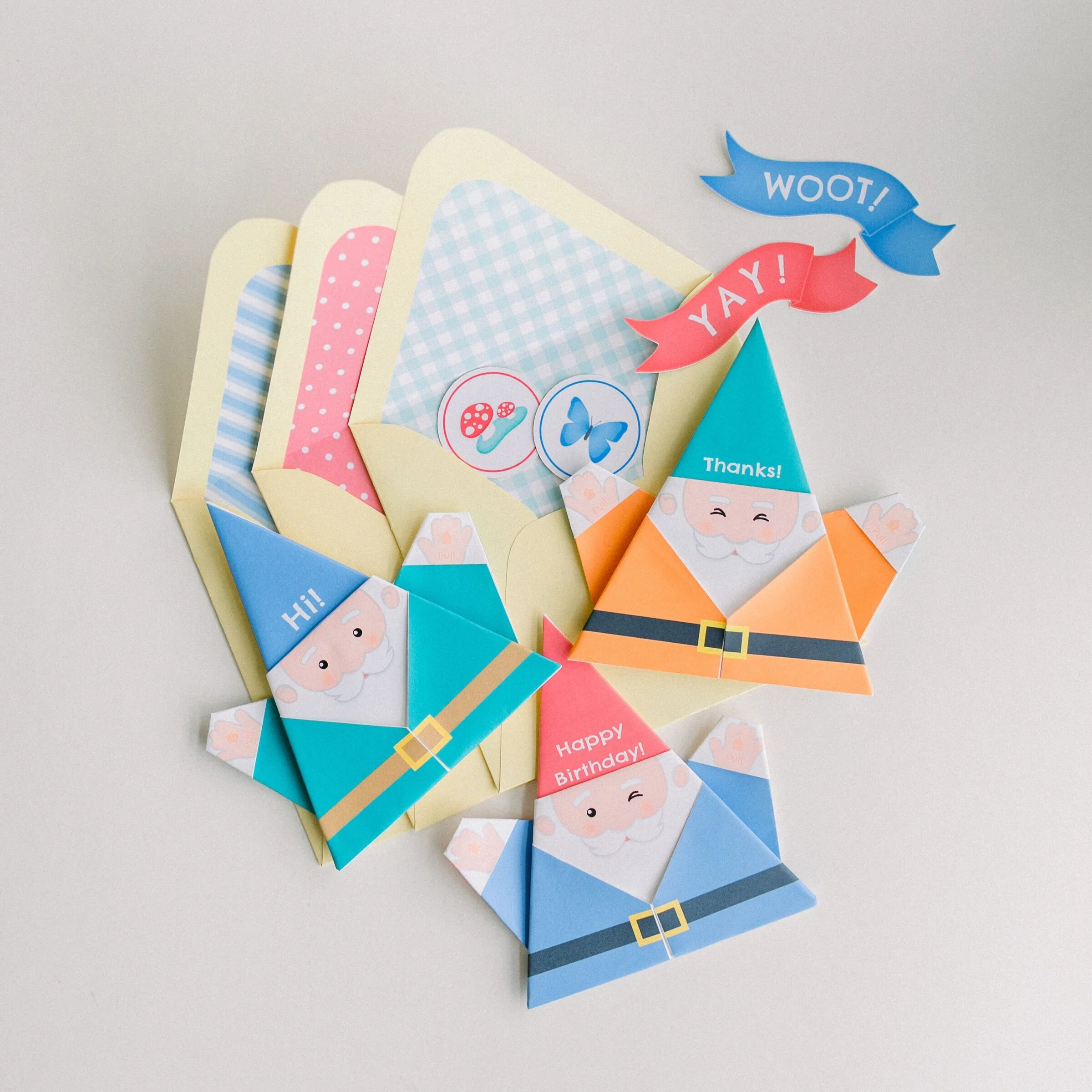 Gnome Cards — Hello Rascal Kids