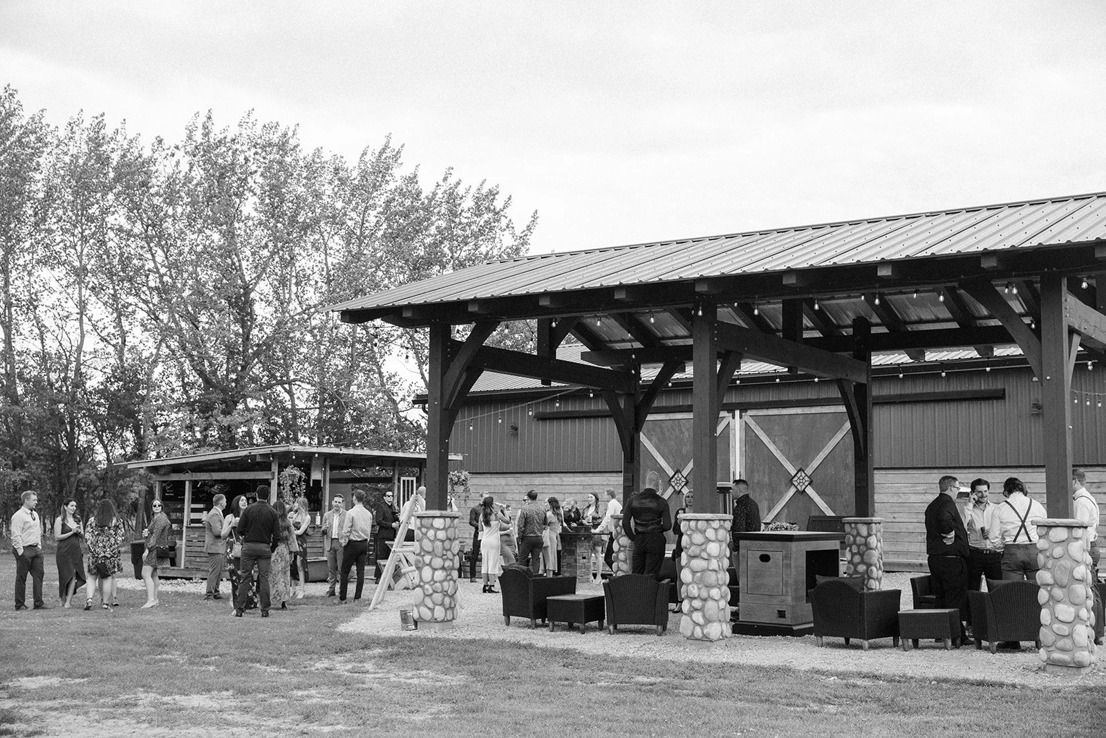 Barn Reception & Cocktail Bar — Copper Creek Barn