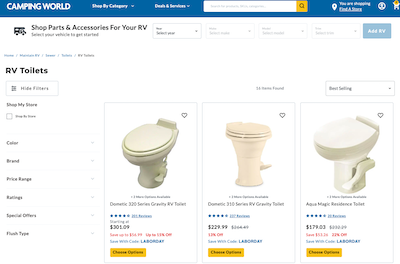 RV Toilets: Parts & How to Replace | Boundless Bakers