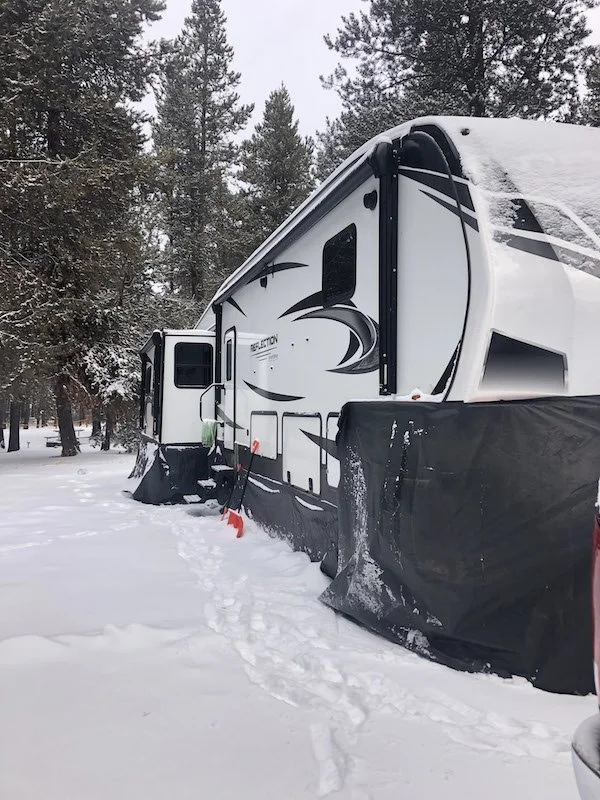 RV in the Winter: How to Live in the Cold & Stay Warm | Boundless Bakers