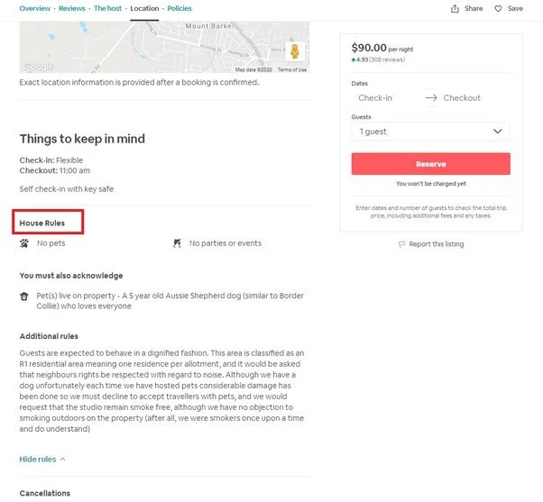 Crafting Airbnb Essential House Rules: A Host's Guide with 10 Examples ...