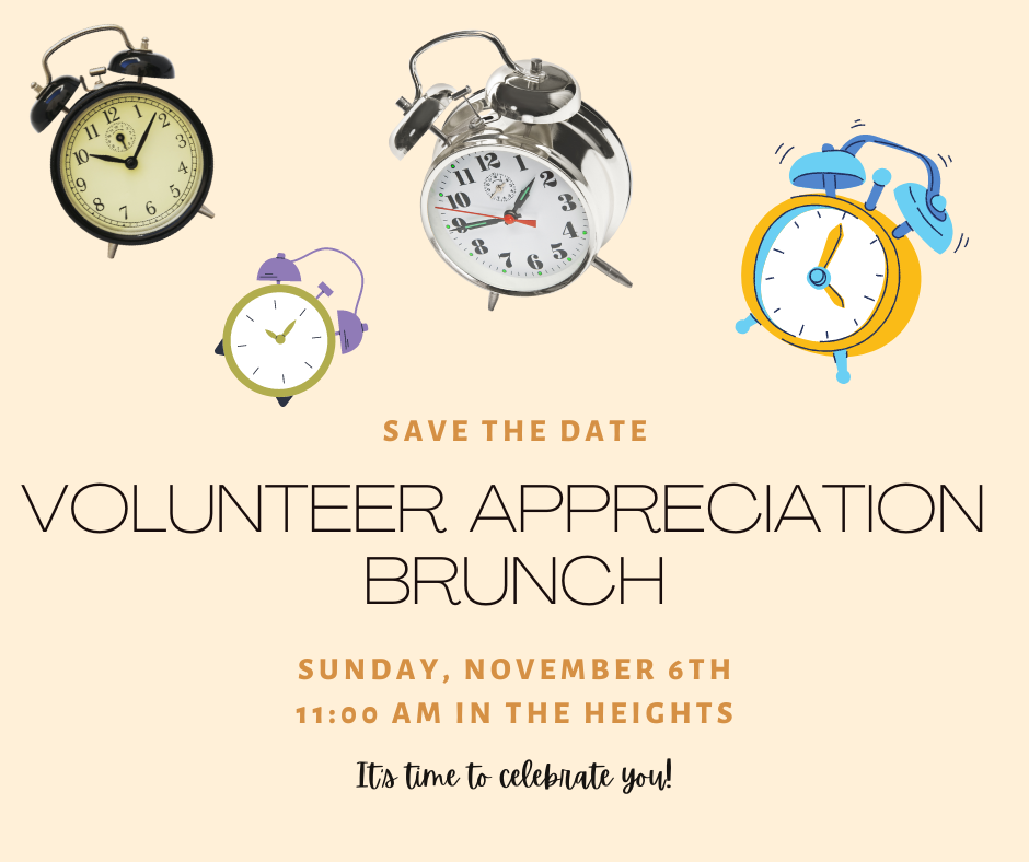 Save the Date: Volunteer Appreciation Event — TMCC