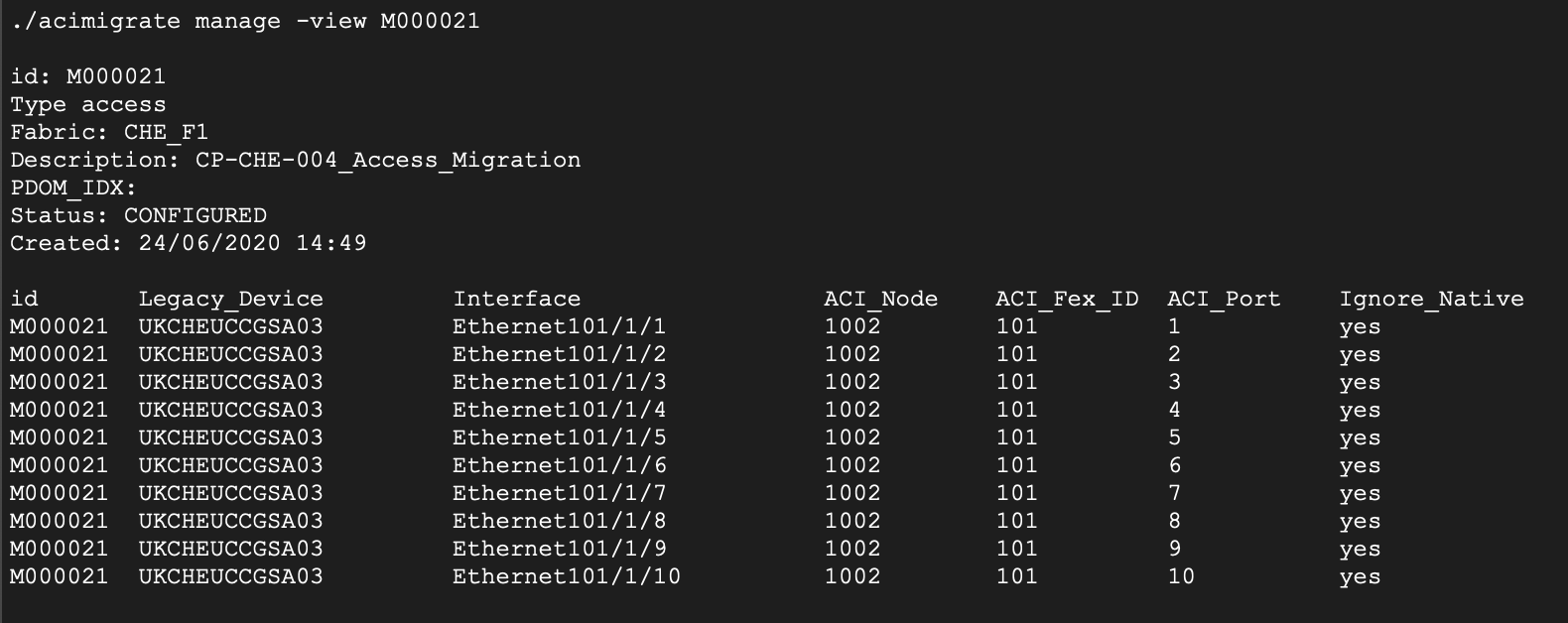 Migration to Cisco ACI — EVOLVERE
