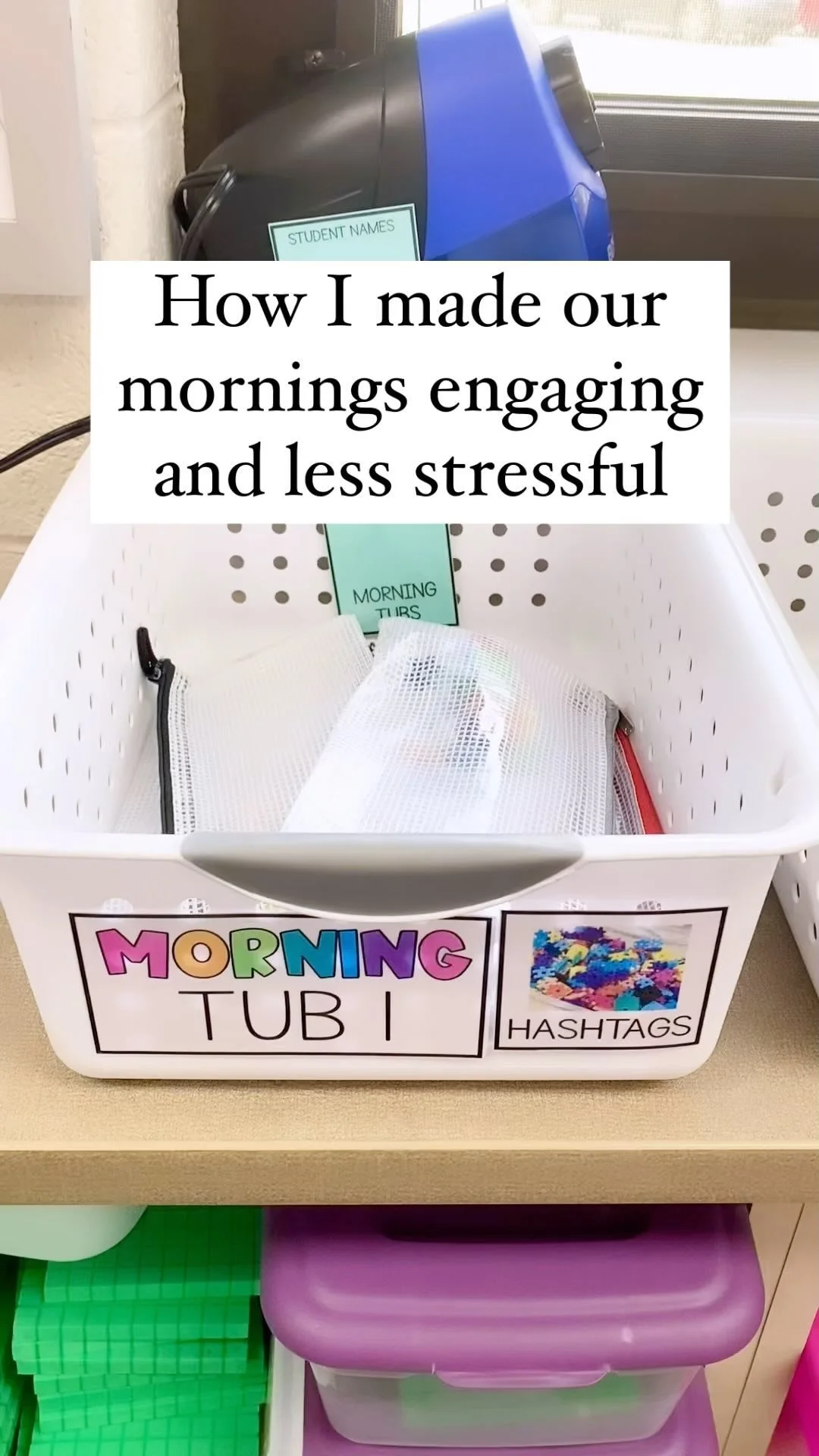 Tips for Getting Started with Morning Tubs — Creatively Teaching First