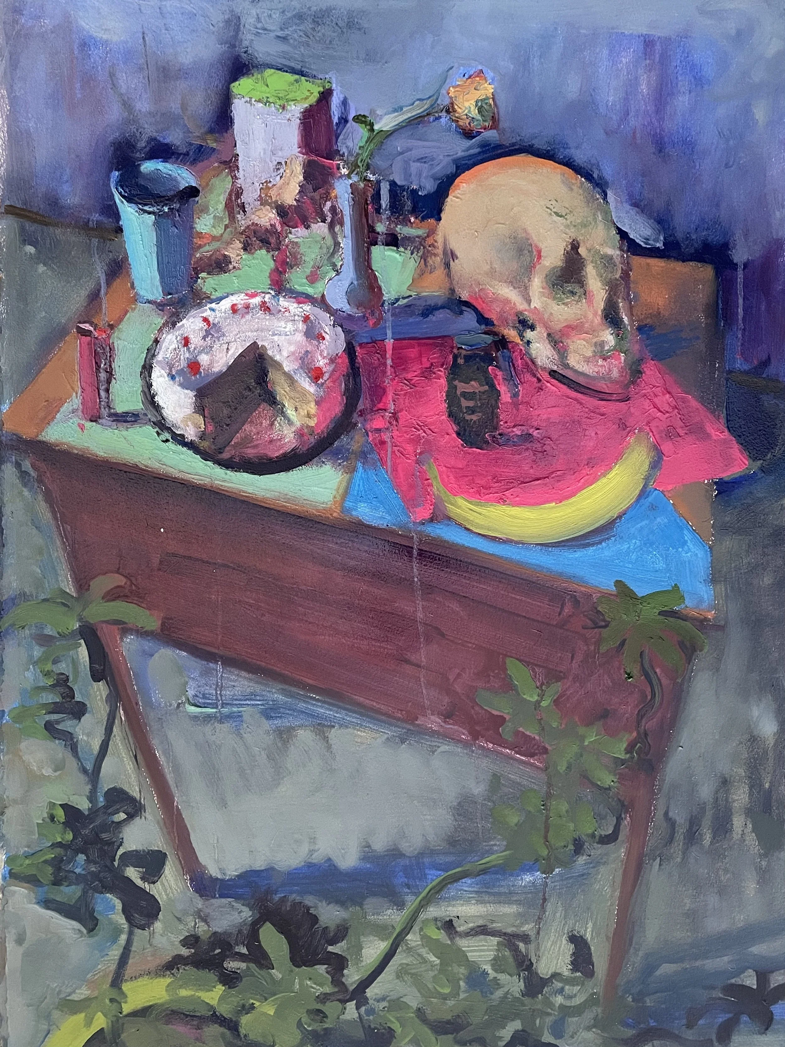 Start of the Ukraine/Russian War, Painting by Aaron Lubrick — PYRO Gallery