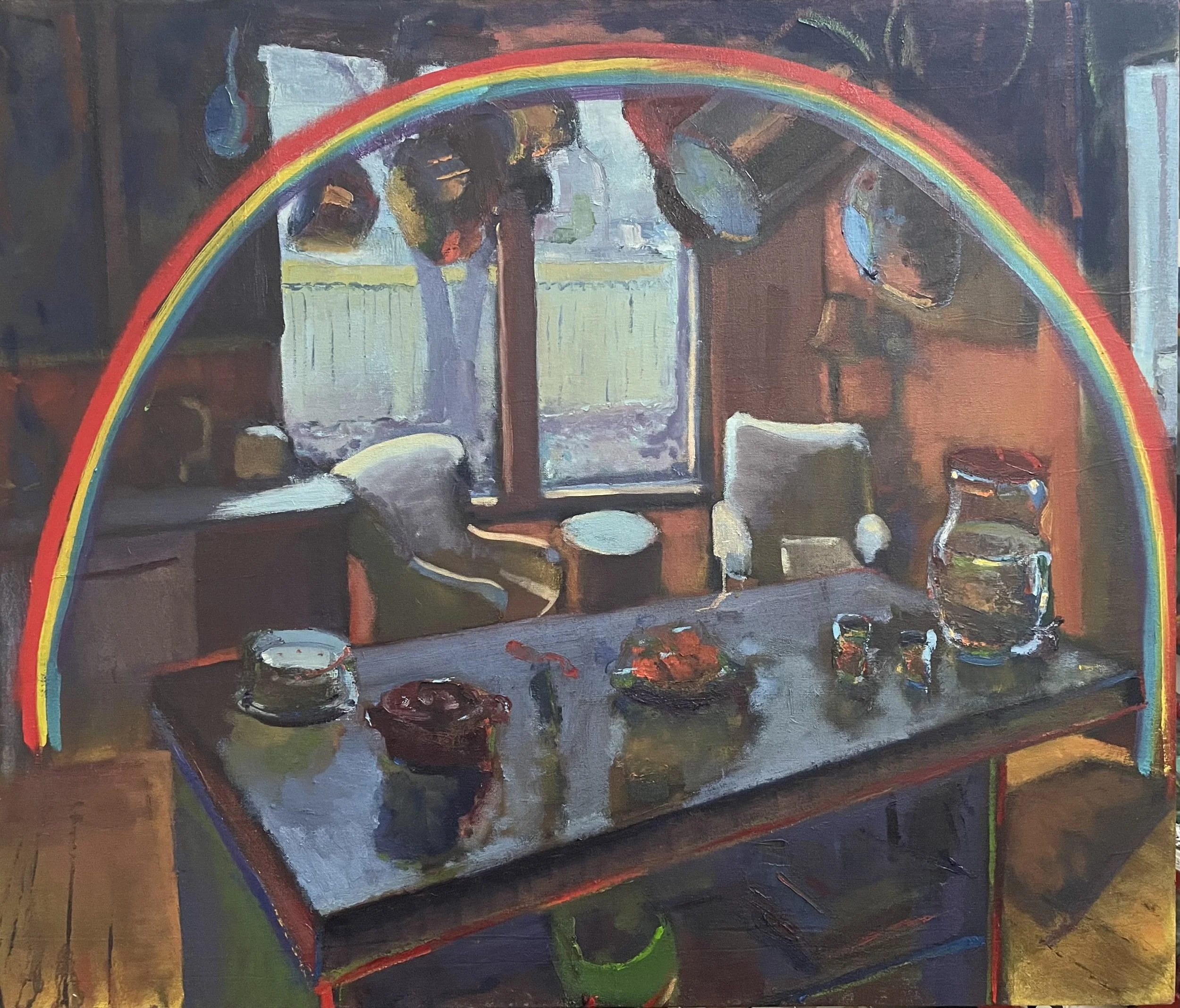Aaron Lubrick, Rainbow in the Kitchen — PYRO Gallery