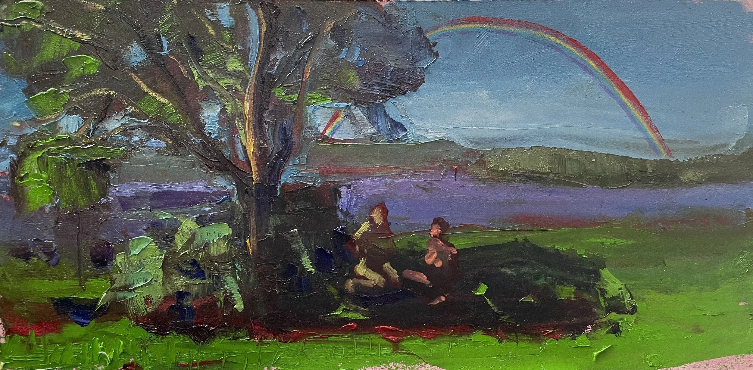 Aaron Lubrick, Hayes Kennedy Park Rainbow — PYRO Gallery