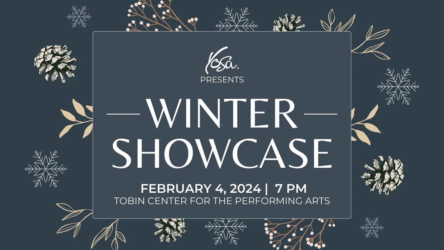 YOSA — YOSA Winter Showcase