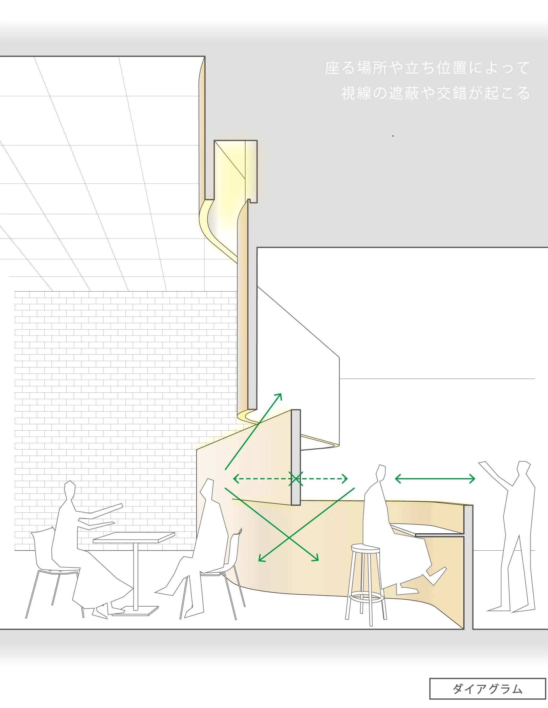 ESR Ichikawa DC KLÜBB Lounge EAST by TAKATO TAMAGAMI ARCHITECTURAL ...