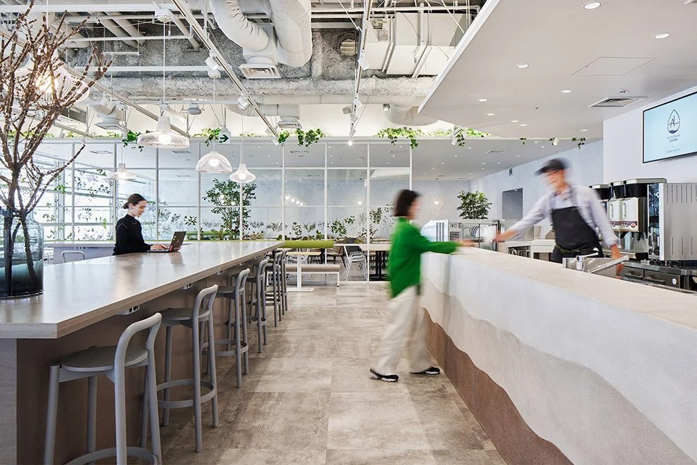 Aroma Square Lounge designed by KOKUYO Co.,Ltd. (The New Black) — Sky ...