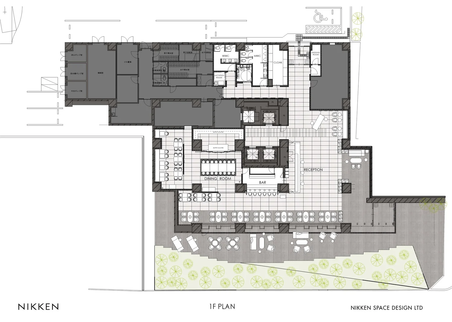 CROSS Life HAKATA TENJIN designed by NIKKEN SPACE DESIGN LTD — Sky ...