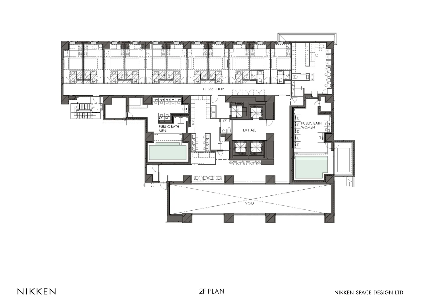 CROSS Life HAKATA TENJIN designed by NIKKEN SPACE DESIGN LTD — Sky ...