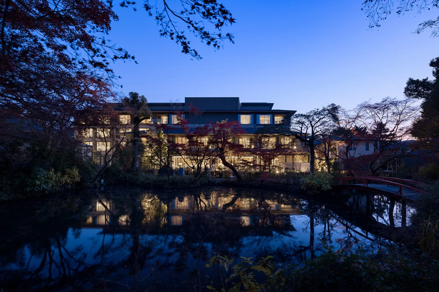 Hotel Okura Kyoto Okazaki Bettei designed by RENS, NOMURA Co., Ltd ...