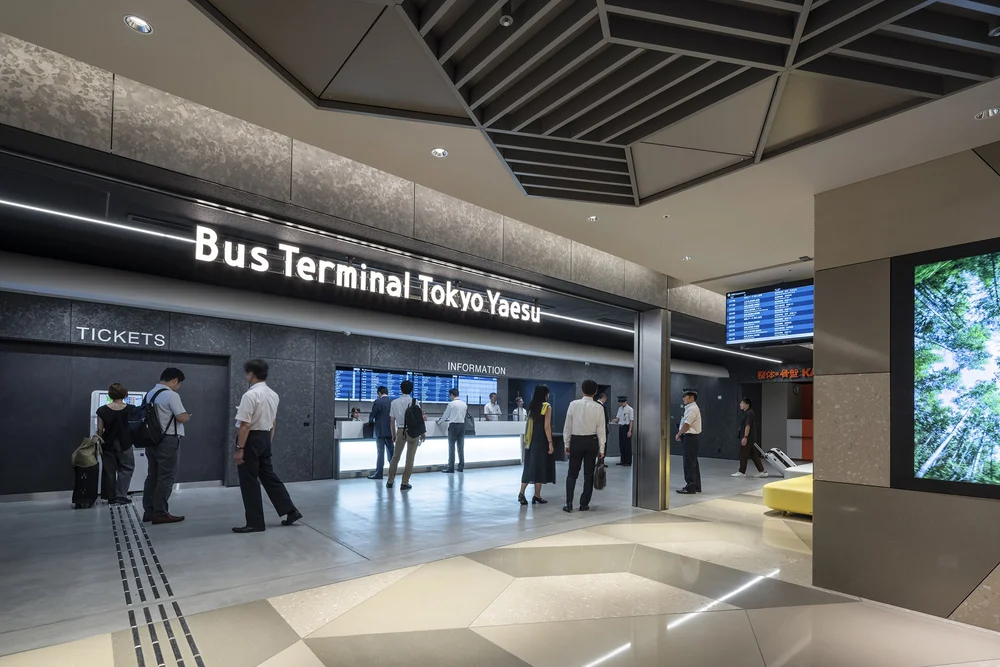 Bus Terminal Tokyo Yaesu designed by NIHONSEKKEI,INC. — Sky Design Awards